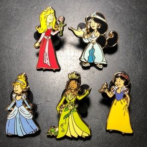 Disney | Jewelry | Disney Pins 5 Each | Poshmark